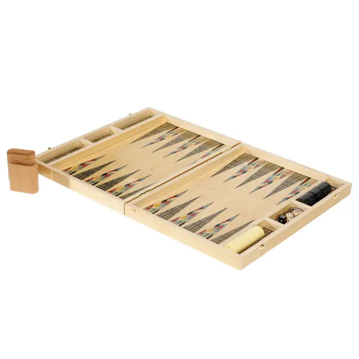 Paloma Rust Tabletop Backgammon Set – Malibu Market Design