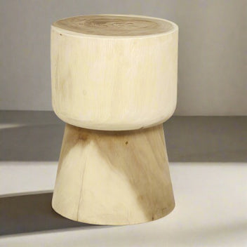 Woodland Nancy Stump / Side Table – Malibu Market Design