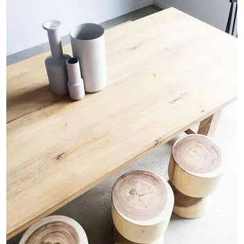 Woodland Nancy Stump / Side Table – Malibu Market Design