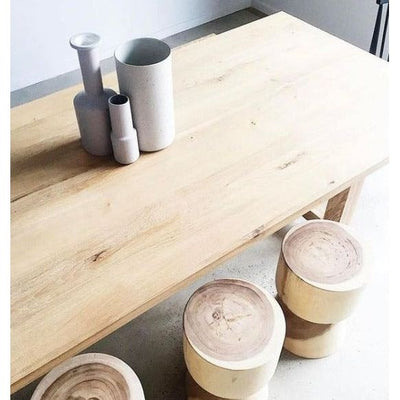 Woodland Nancy Stump / Side Table – Malibu Market Design